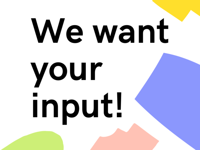 We want your input! · Career Center · myUMBC